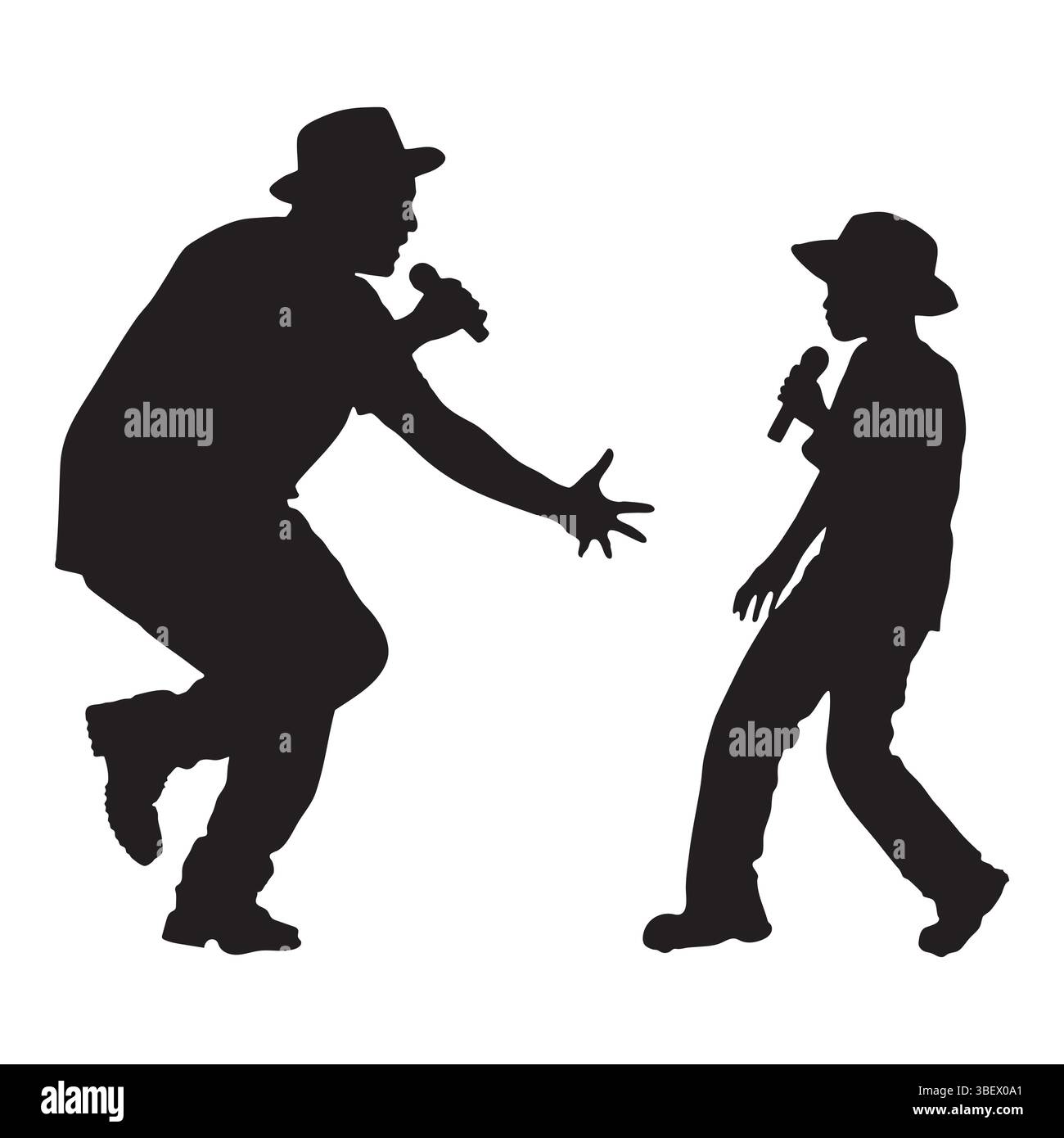 Child sing boy Stock Vector Images - Alamy