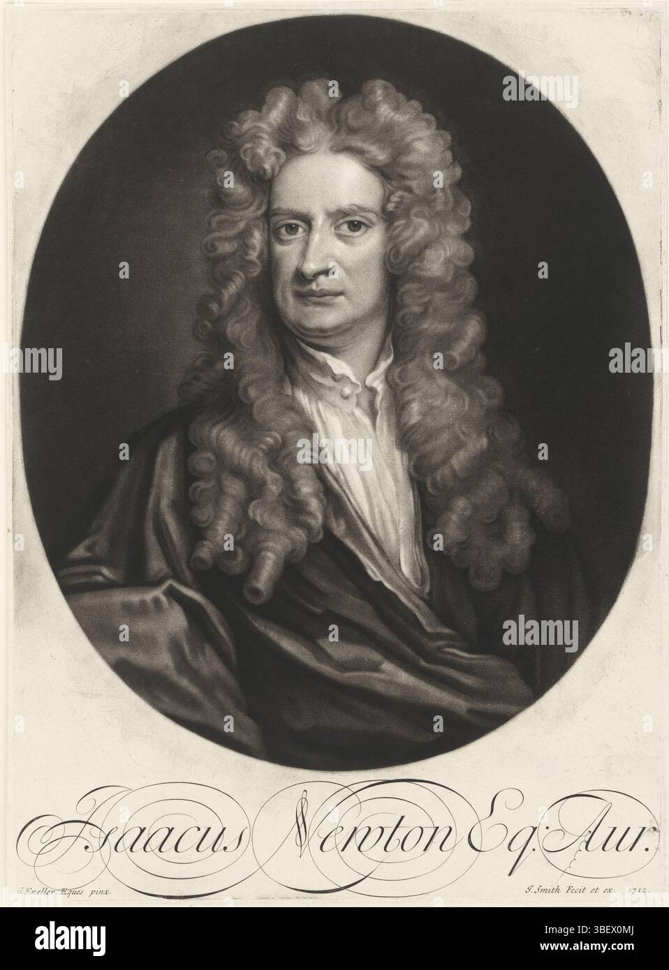 Portret isaac newton hi-res stock photography and images - Alamy