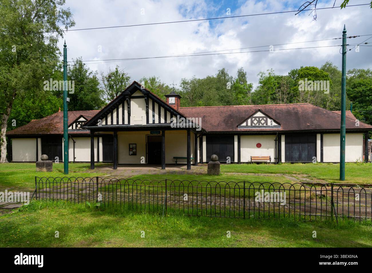 Old Tramway Museum at Heaton Park in North Manchester, England Stock ...