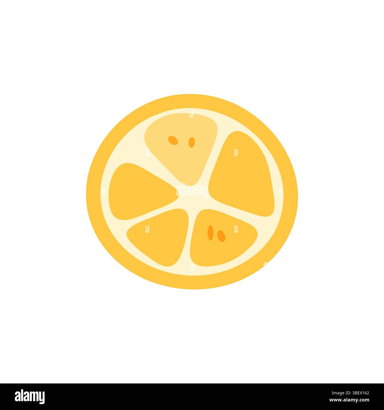 Yellow lemon cartoon fruit Stock Vector Images - Alamy