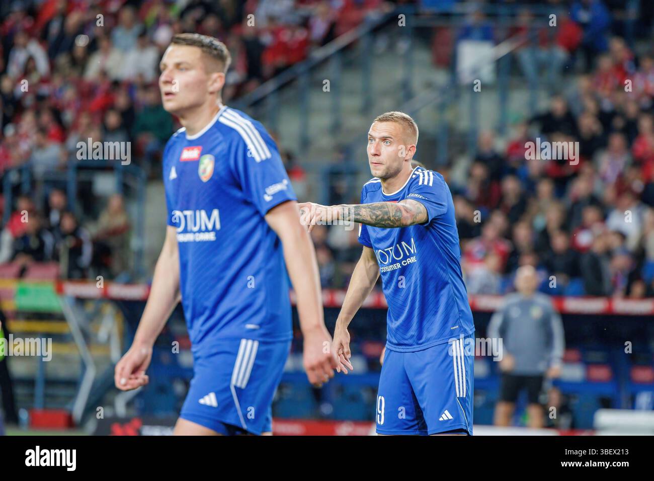 Krakow, Poland, May 30 2025, A Football Match Between Wisla Krakow and ...
