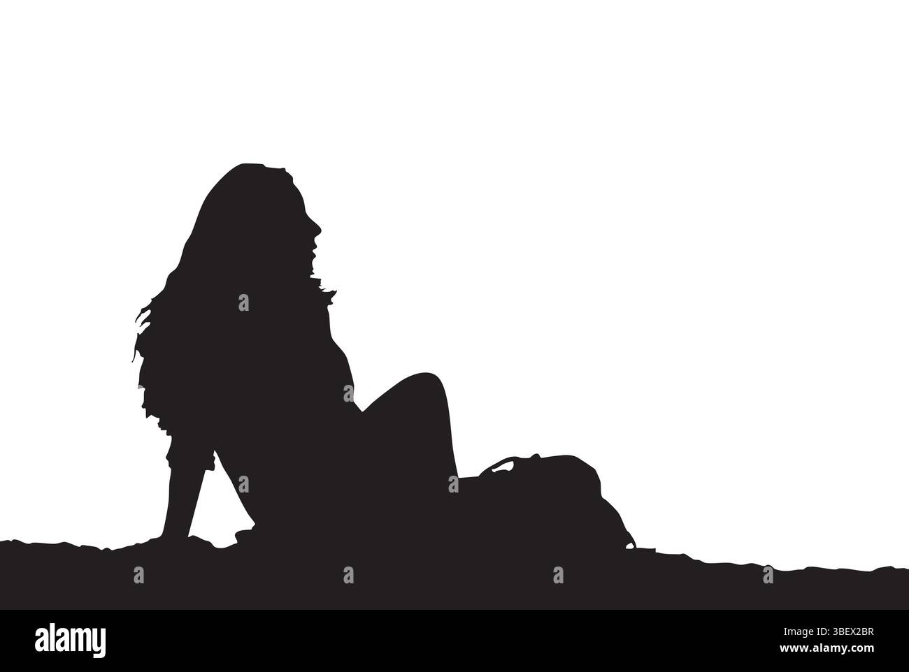 Calm and relaxed Stock Vector Images - Alamy