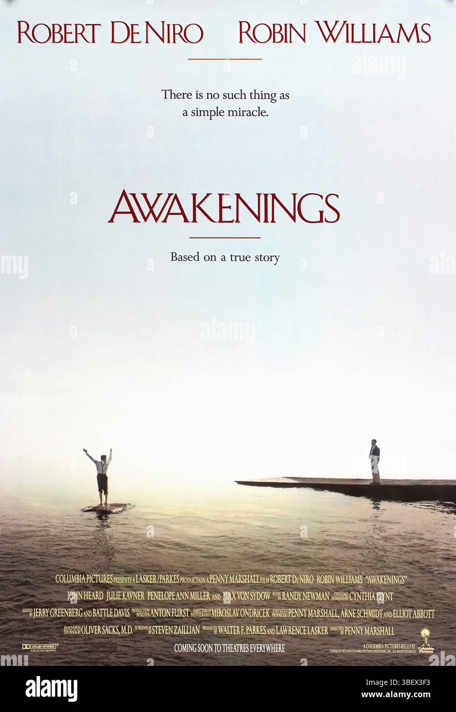 AWAKENINGS - Original Movie Poster Stock Photo - Alamy