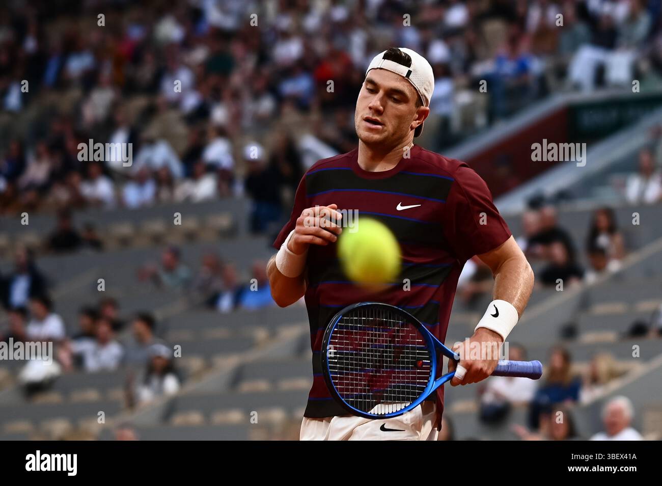 Roland Garros 2025: Jack Draper during the Men's Singles tennis match ...