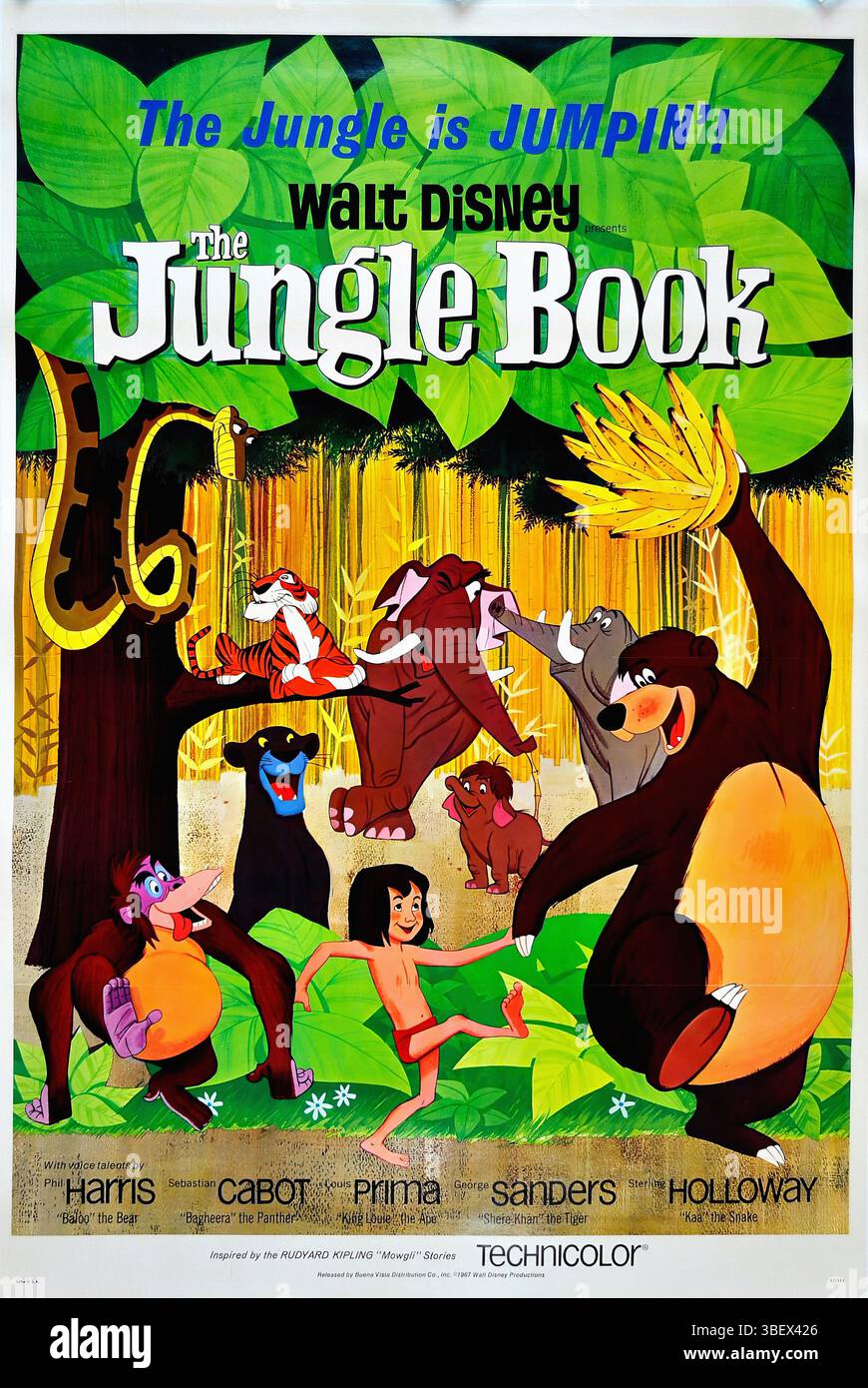 The jungle book movie poster hi-res stock photography and images - Alamy