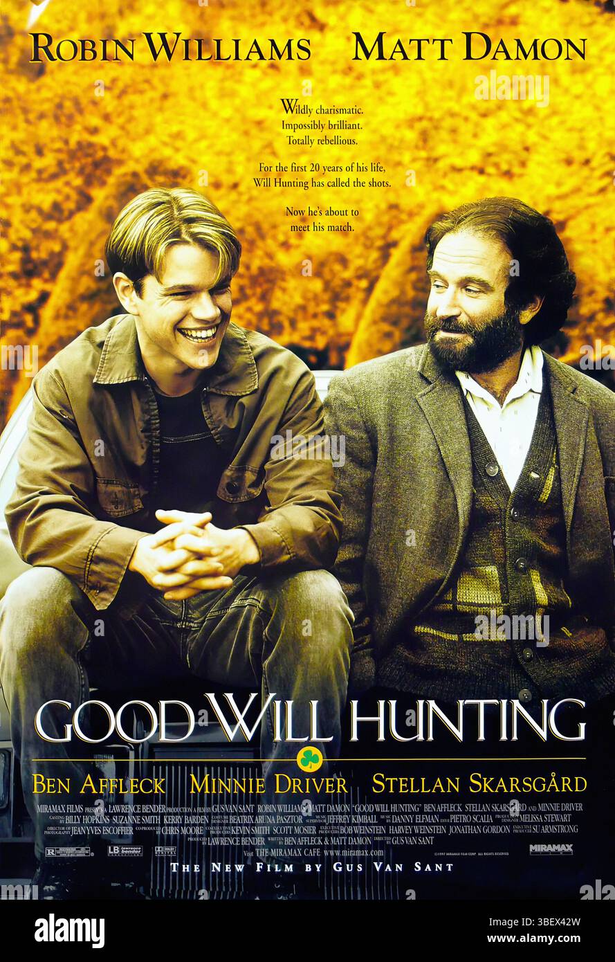 GOOD WILL HUNTING - Original Movie Poster Stock Photo - Alamy