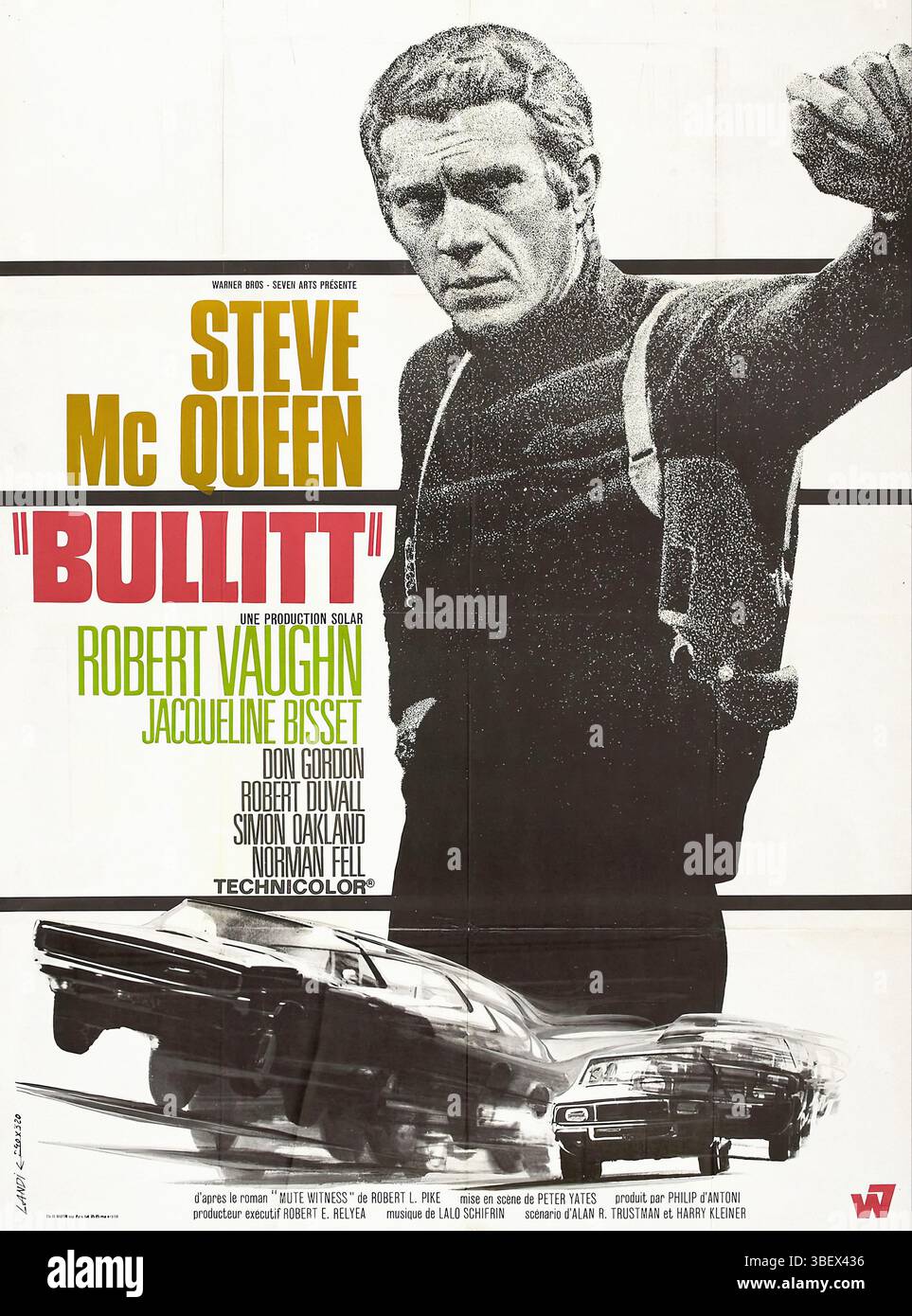 "BULLITT - Original Movie Poster Stock Photo - Alamy