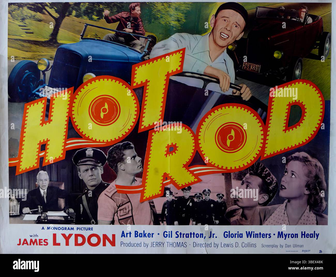 HOT ROD - Original Movie Poster Stock Photo - Alamy
