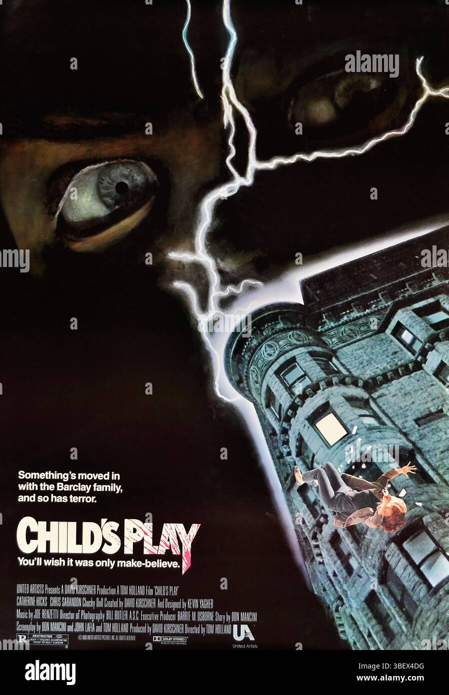 CHILD'S PLAY - Original Movie Poster Stock Photo - Alamy
