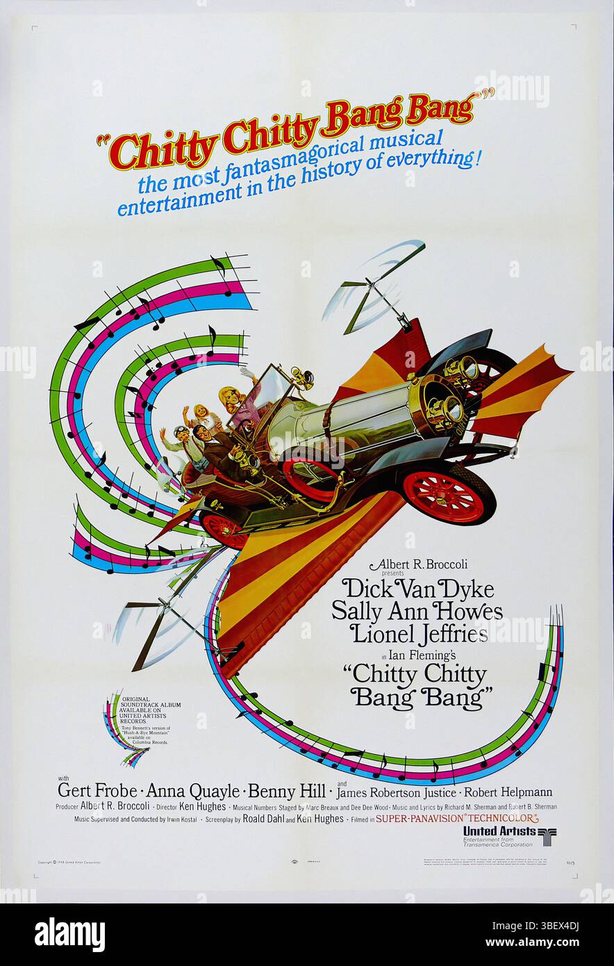 "Chitty Chitty Bang Bang" - Original Movie Poster Stock Photo - Alamy
