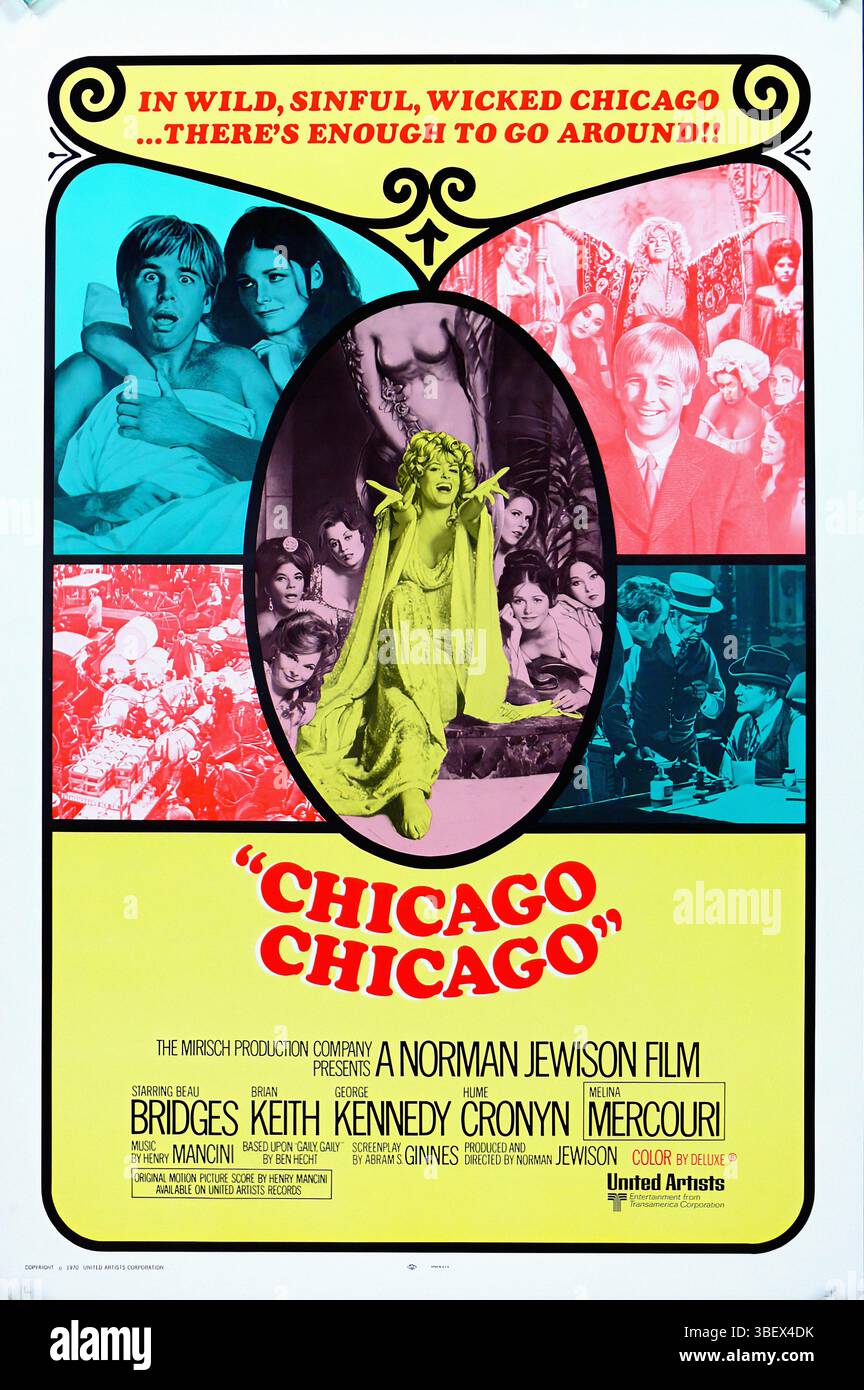 "CHICAGO CHICAGO" - Original Movie Poster Stock Photo - Alamy