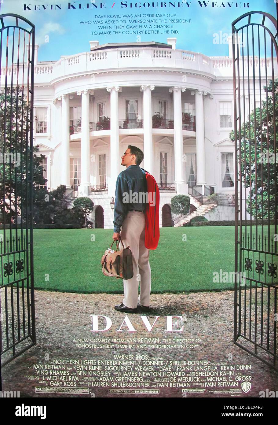 DAVE - Original Movie Poster Stock Photo - Alamy
