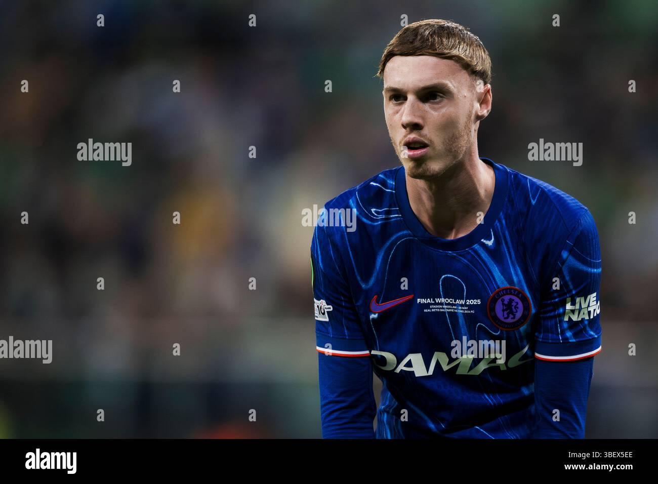 Cole Palmer of Chelsea FC looks on during the UEFA Conference League ...