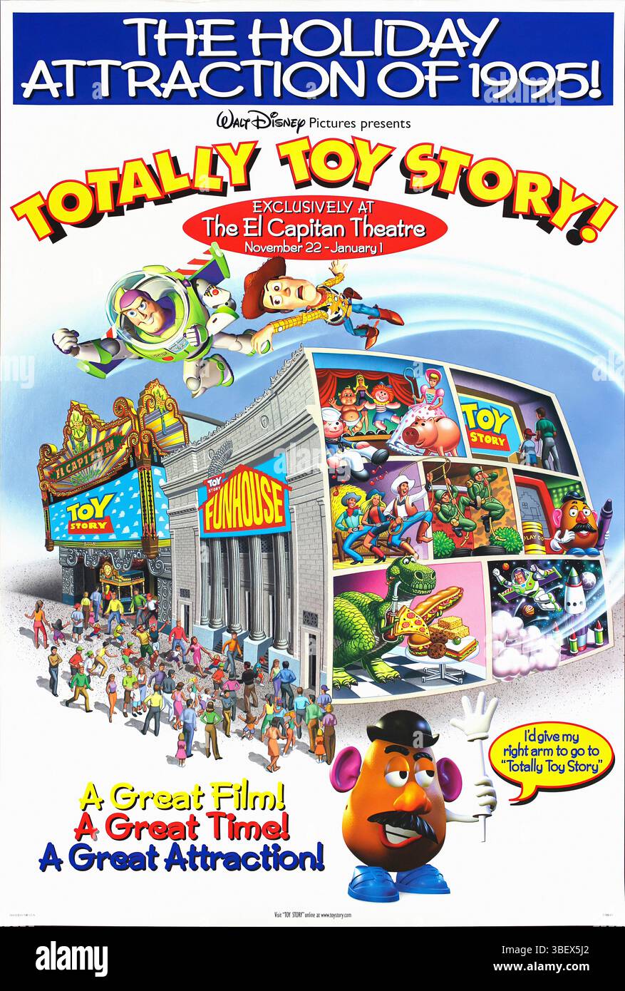 TOY STORY - Original Movie Poster Stock Photo - Alamy