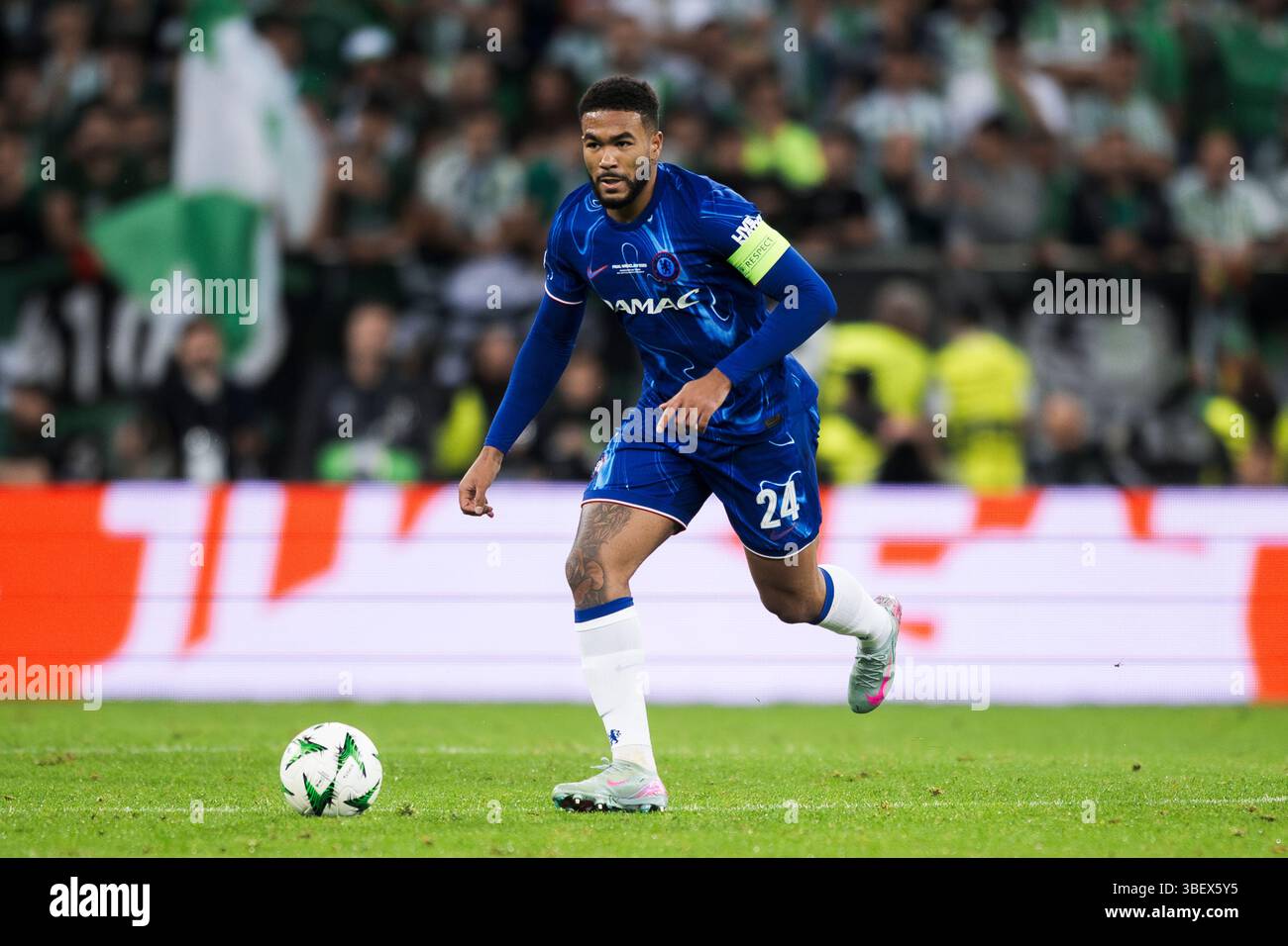 Reece James of Chelsea FC in action during the UEFA Conference League ...