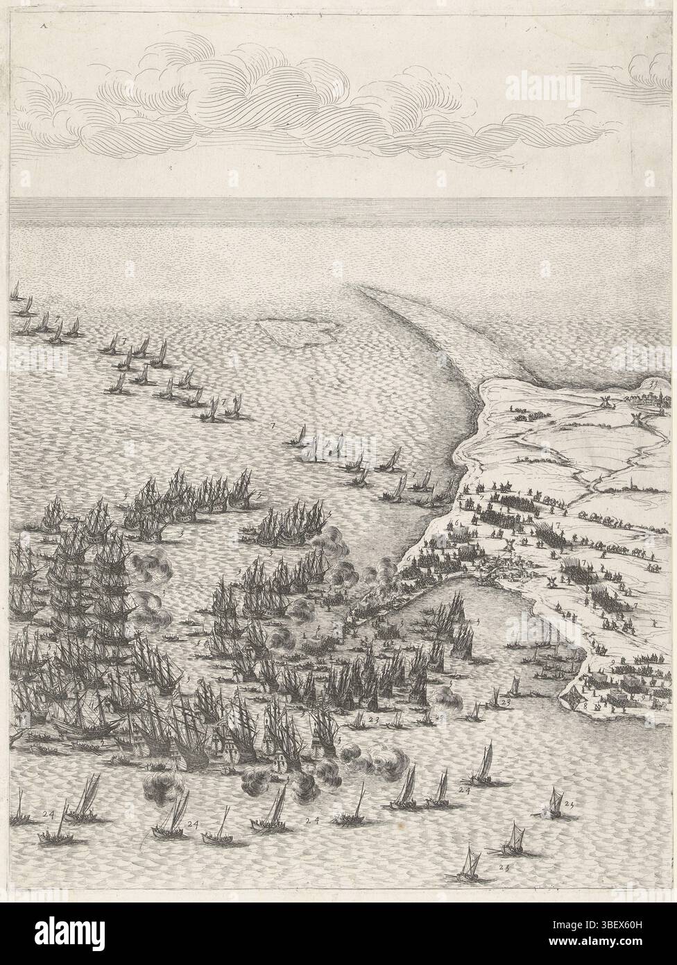 Callot, Jacques, Paris, Callot, Siege of Saint Martin on the Île de Ré ...