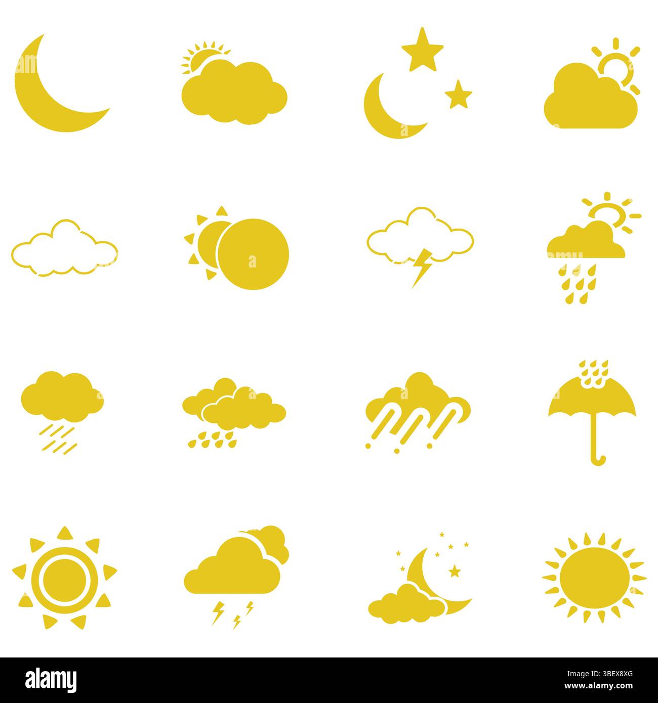 Windy sunset Stock Vector Images - Alamy