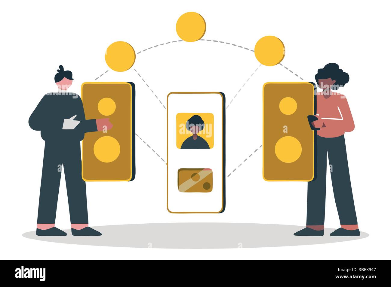 Mobile working platform Cut Out Stock Images & Pictures - Alamy