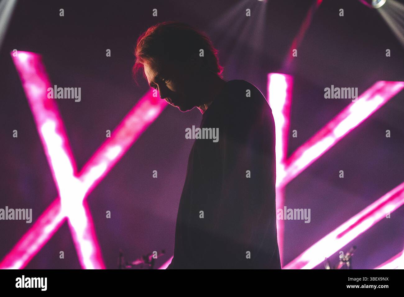 Aarhus, Denmark. 29th May, 2025. The Danish band Mew performs a live ...