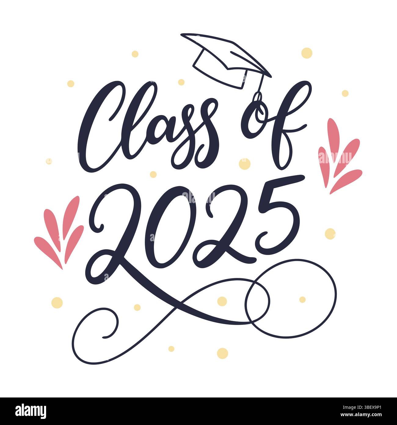 Class of 2025 Congrats greeting sign. Congrats Graduated ...