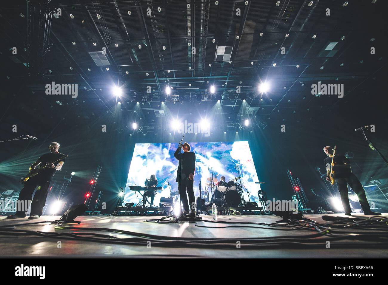 Aarhus, Denmark. 29th May, 2025. The Danish band Mew performs a live ...