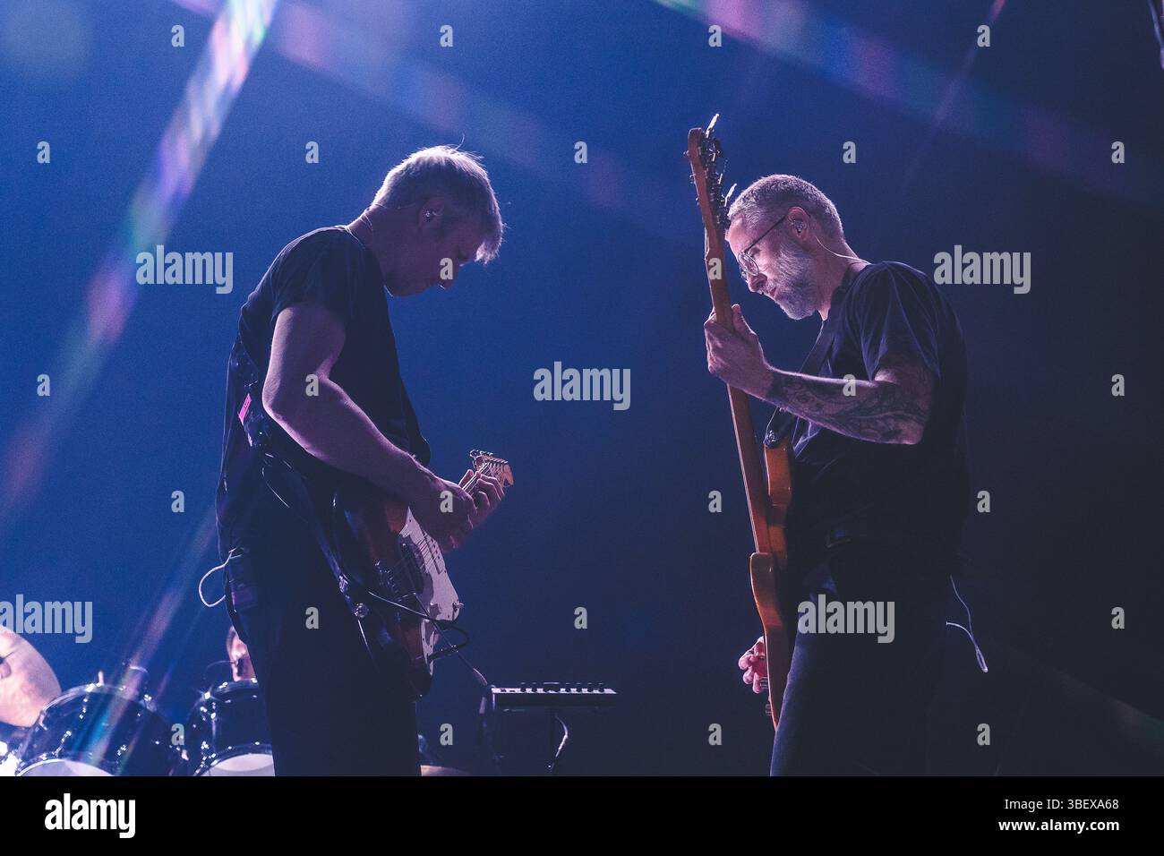 Aarhus, Denmark. 29th May, 2025. The Danish band Mew performs a live ...