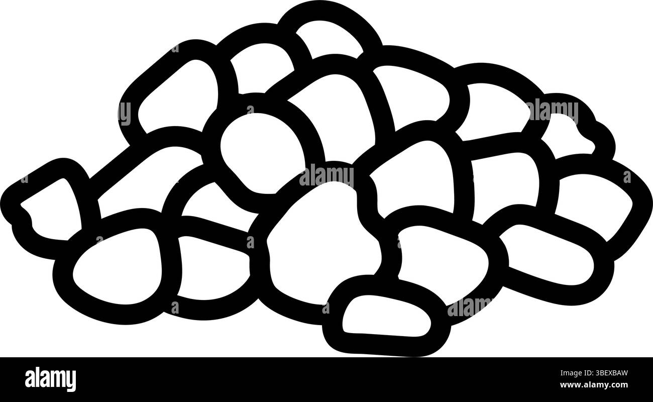 clinker cement production line icon vector illustration Stock Vector ...