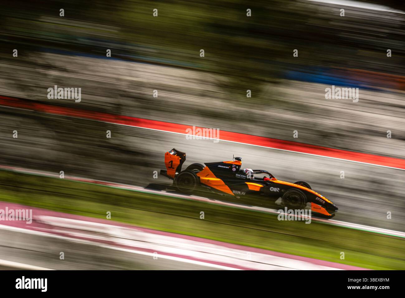 01 BADOER Brando (ita), Prema Racing, Dallara F3 2025, action during ...