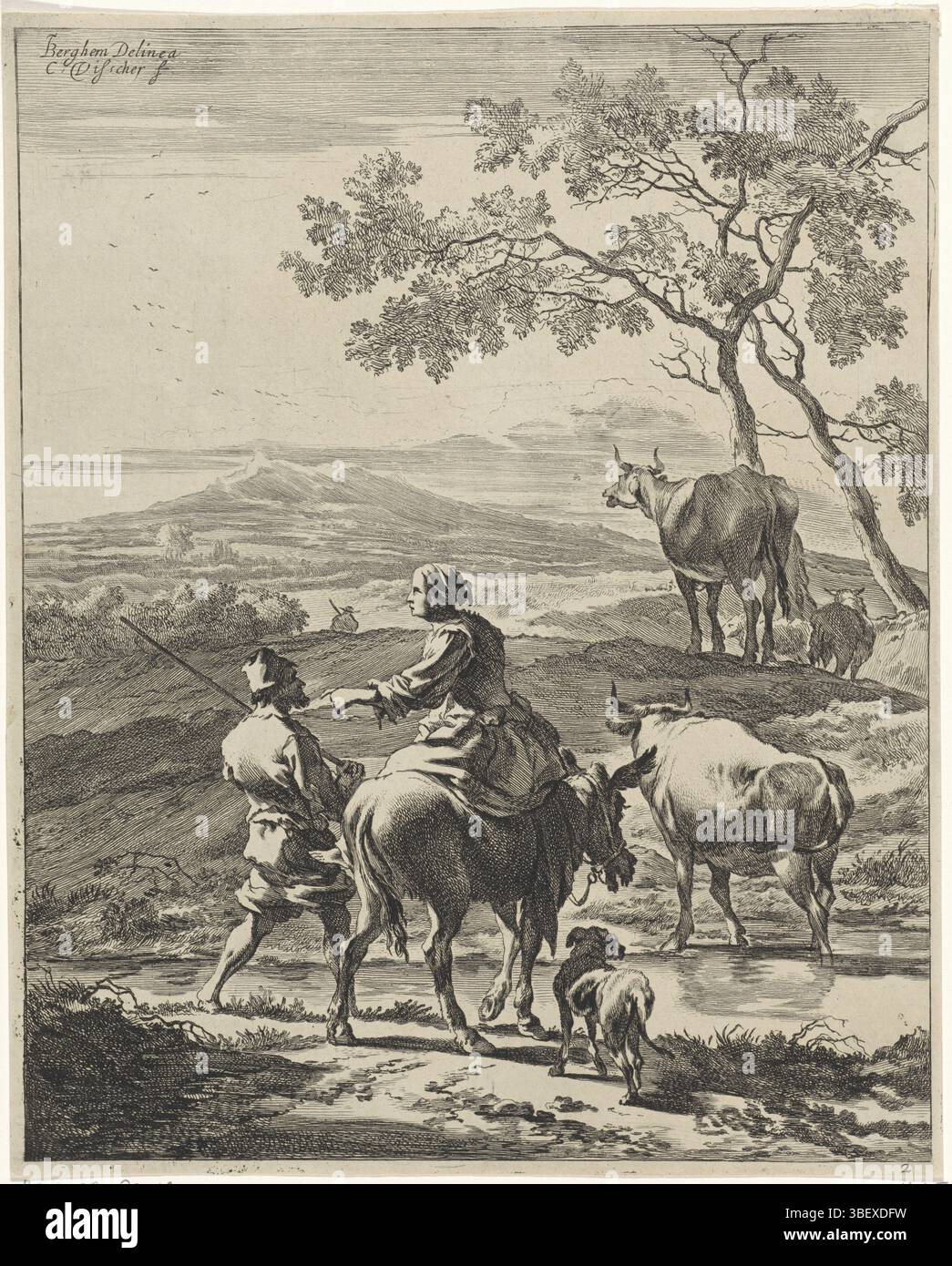 Berchem, Nicolaes Pietersz., Amsterdam, Visscher, Cornelis (II ...