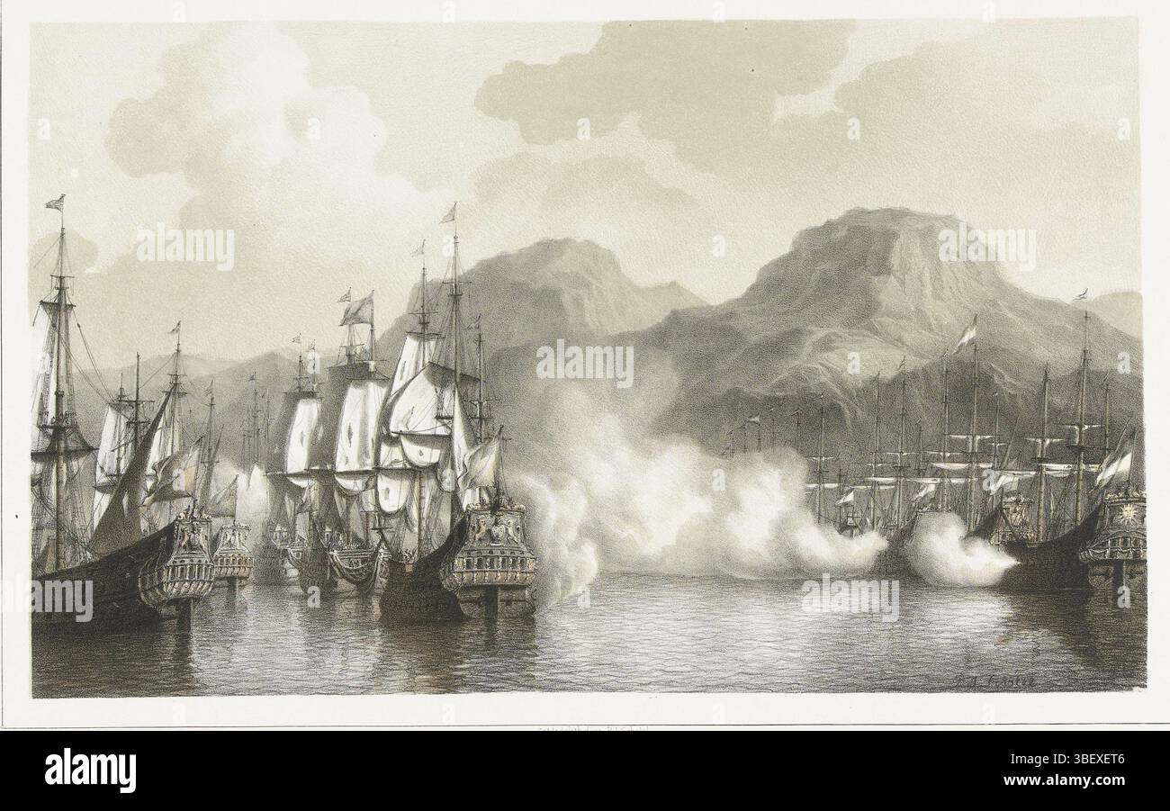 Zeeslag bij bergen hi-res stock photography and images - Alamy