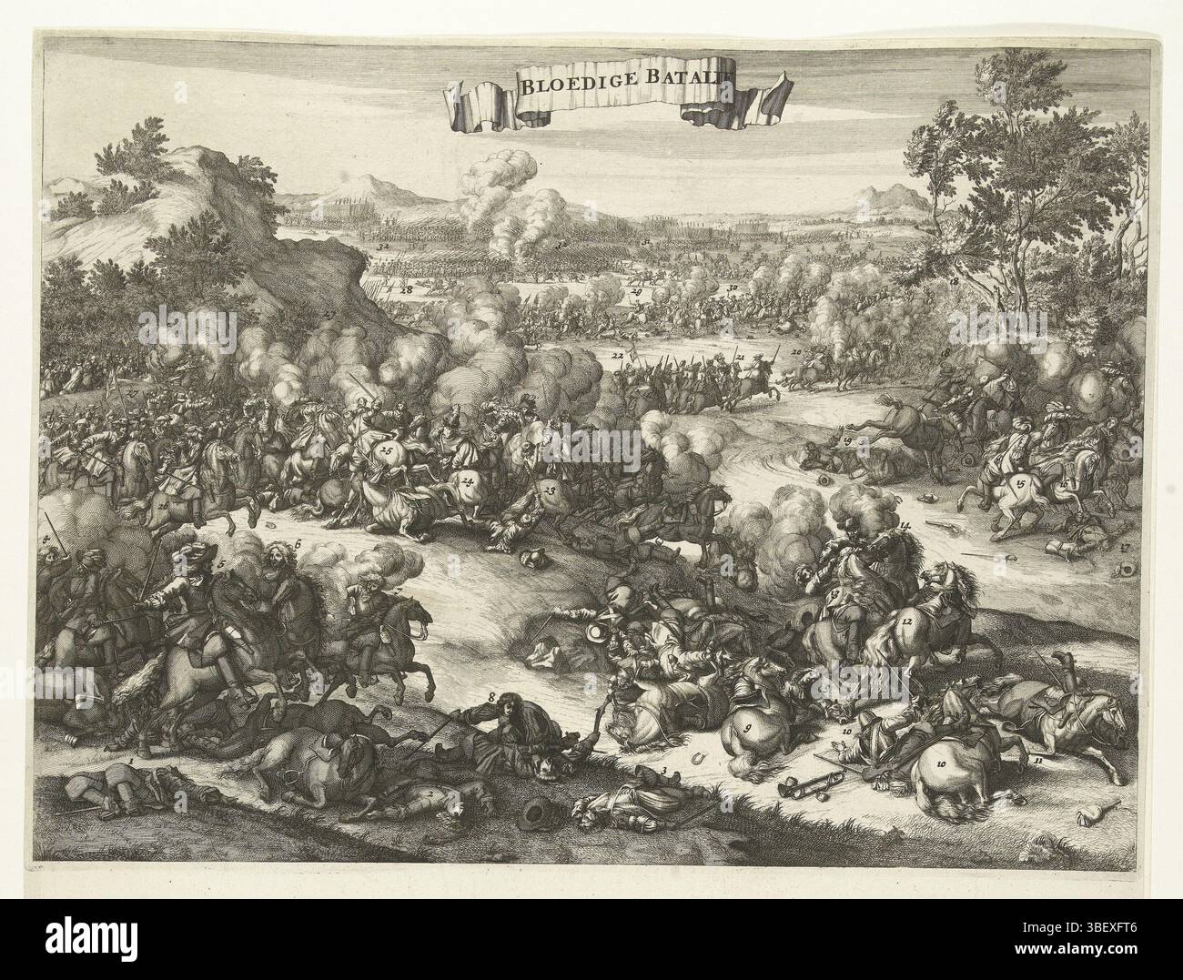 Northern Netherlands, Bloody Batalie, Image of the bloody Bataille, and ...