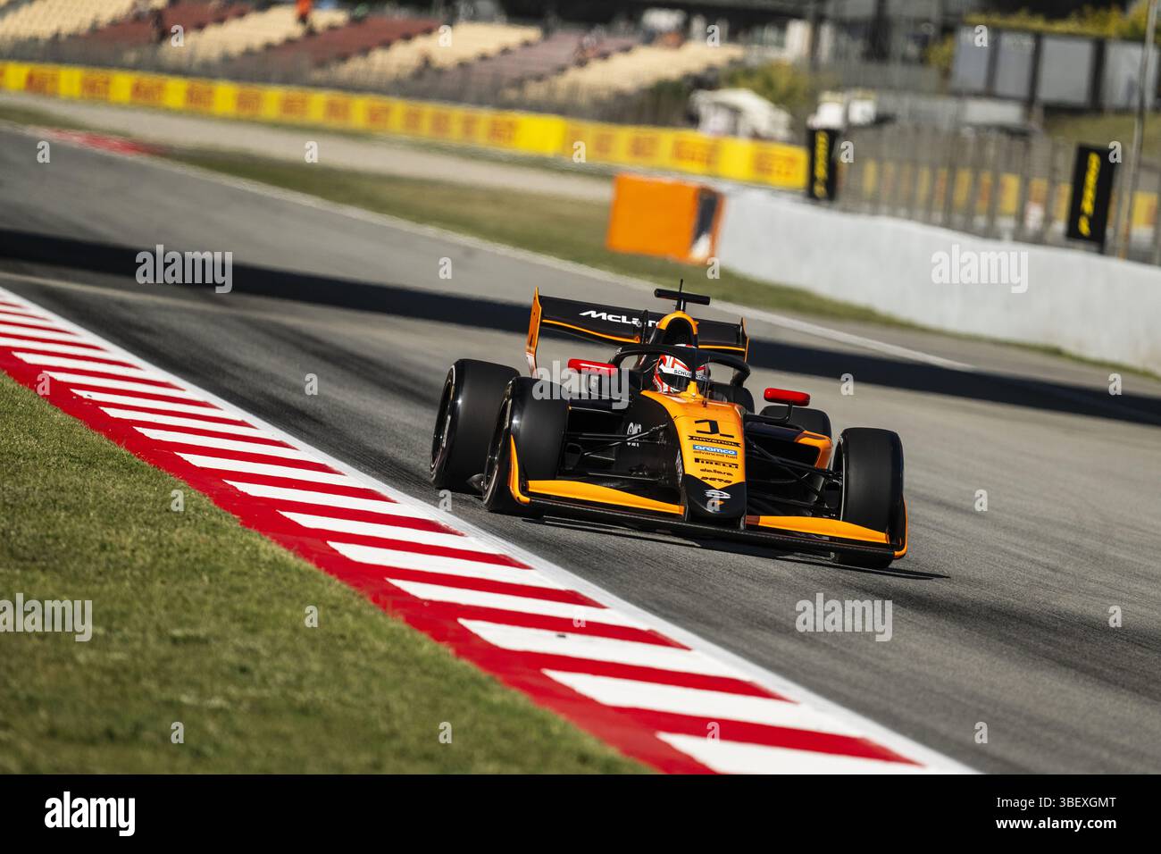 01 BADOER Brando (ita), Prema Racing, Dallara F3 2025, action during ...