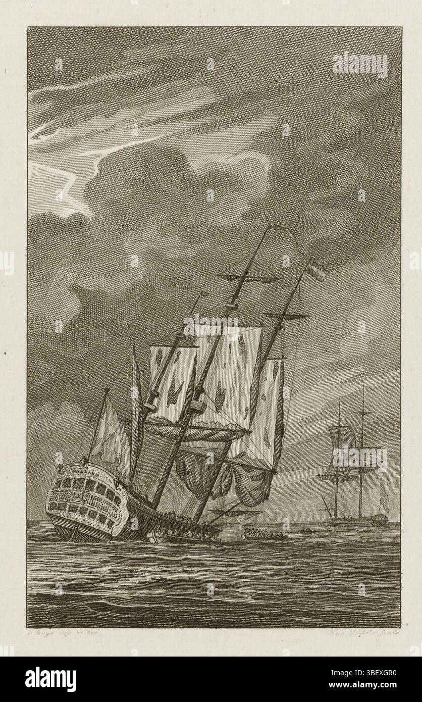 Buys, Jacobus, Northern Netherlands, Vinkeles, Reinier (I), The sinking ...