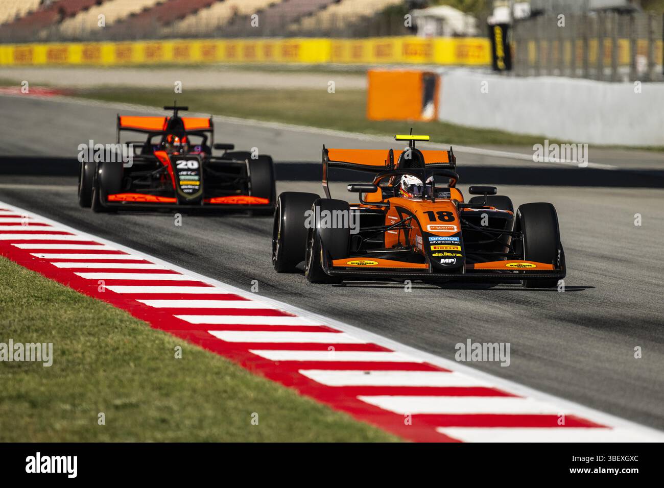 18 DEL PINO Bruno (spa), MP Motorsport, Dallara F3 2025, 20 NAEL ...