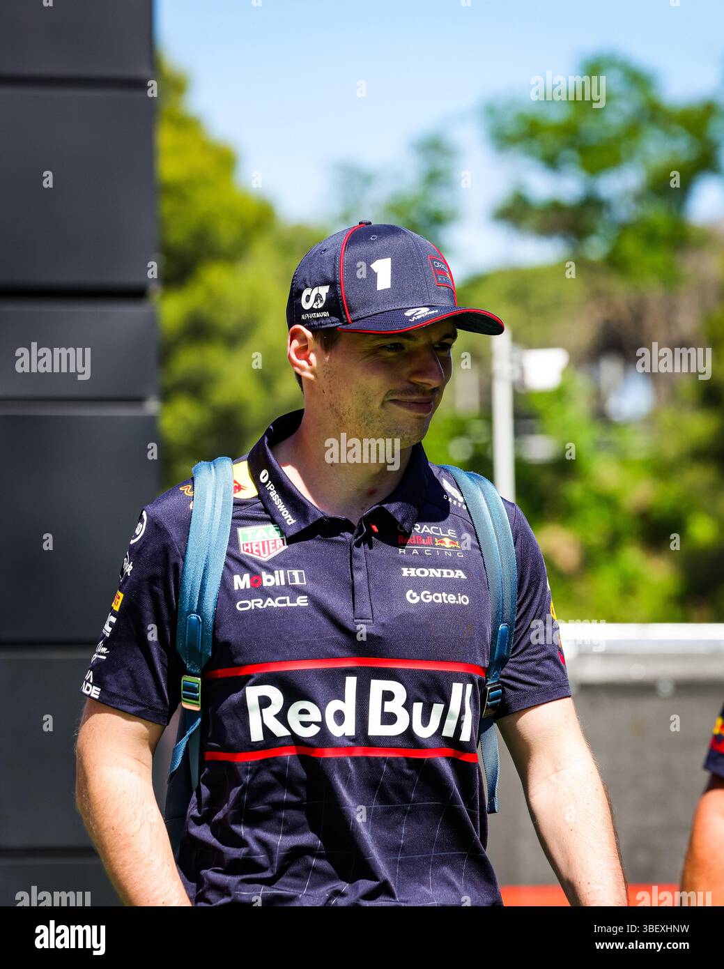 VERSTAPPEN Max (ned), Red Bull Racing RB21, portrait during the Formula ...
