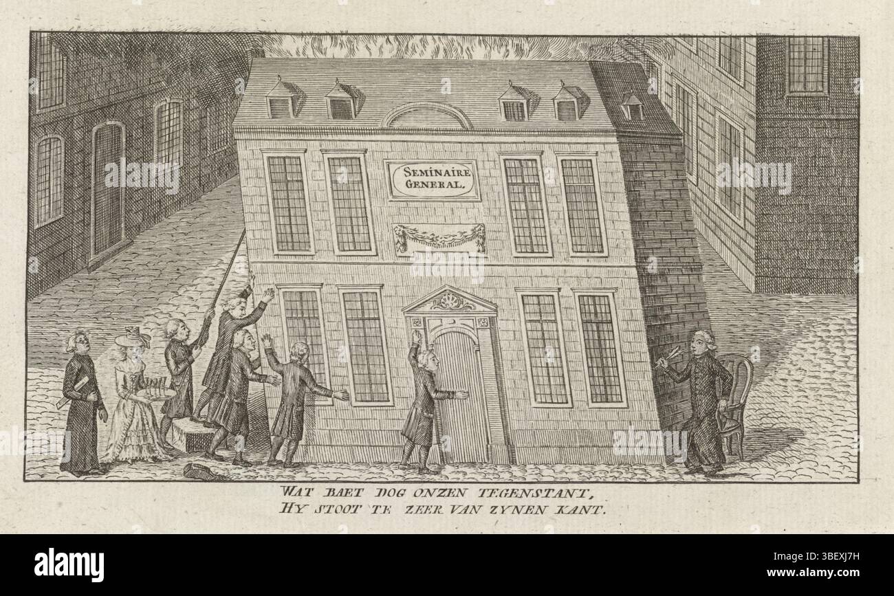 Southern Netherlands, Brabantse Omvertelling, 1787-1790, Spotprent on ...