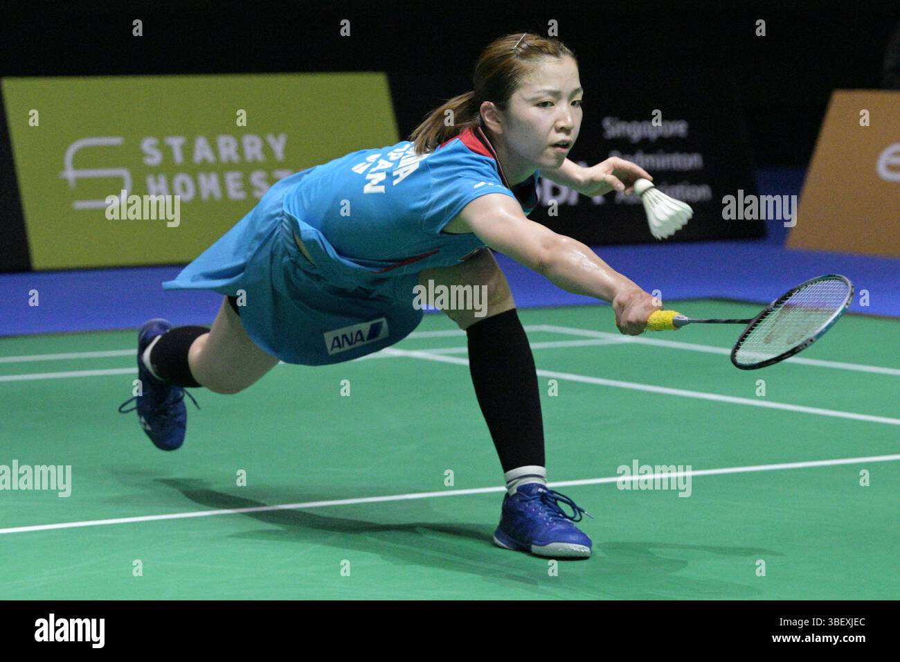 (250530) -- SINGAPORE, May 30, 2025 (Xinhua) -- Nidaira Natsuki of ...