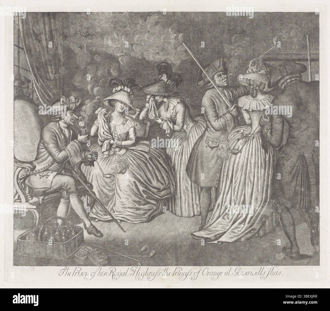 England, The Prison of his Royal Highness teh Princess of Orange at ...