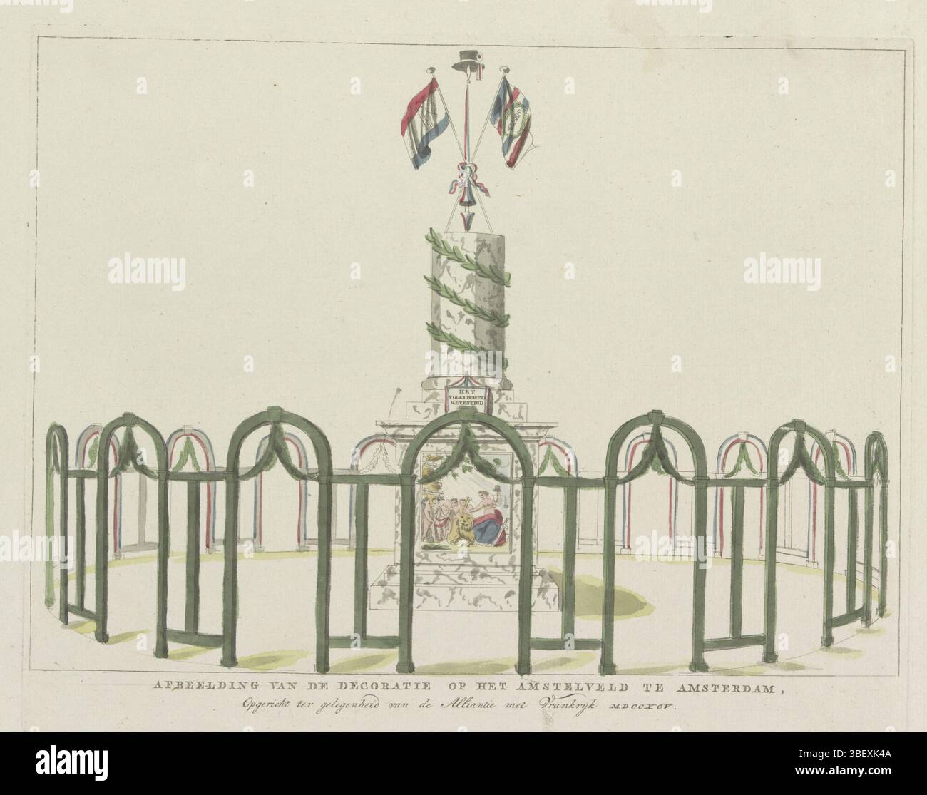 The Netherlands, Ten decorations at the Alliance Party in Amsterdam in ...