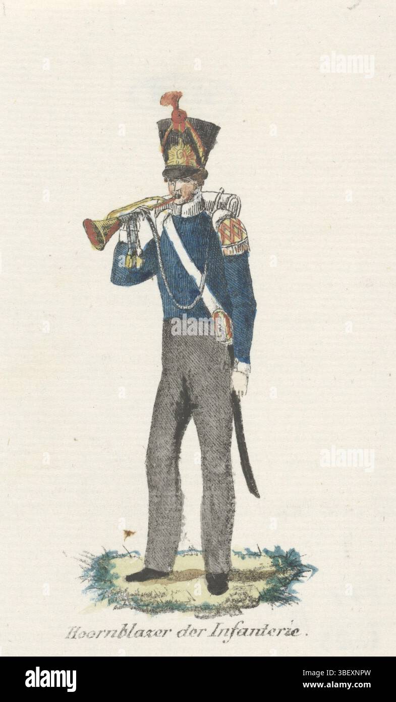 Hoornblazer der infantry hi-res stock photography and images - Alamy