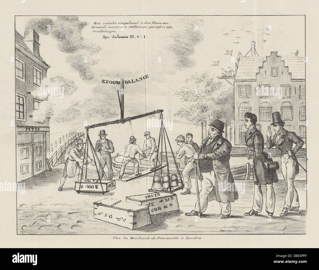 The Netherlands, the Netherlands, Steam Balance, Spotprent on the ...