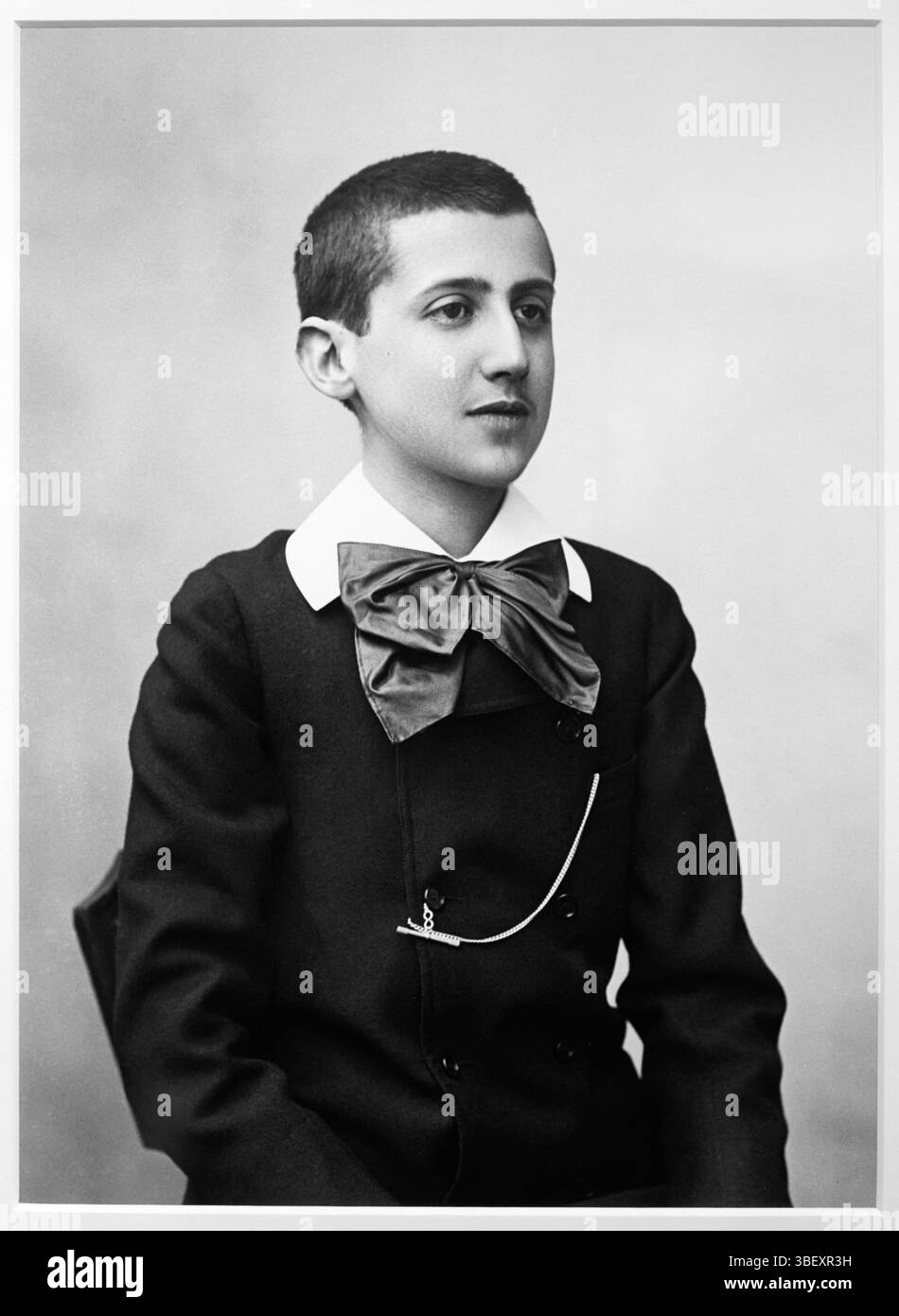 Marcel Proust at 15 Years Old, 1887, Paul Nadar (París, 1856-1939), Exhibition Proust and the ...