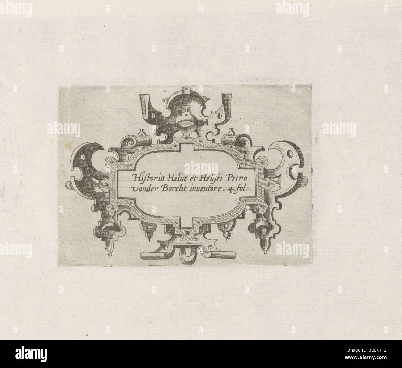 Historia heliae et helisei petro vander borcht inventory hi-res stock ...