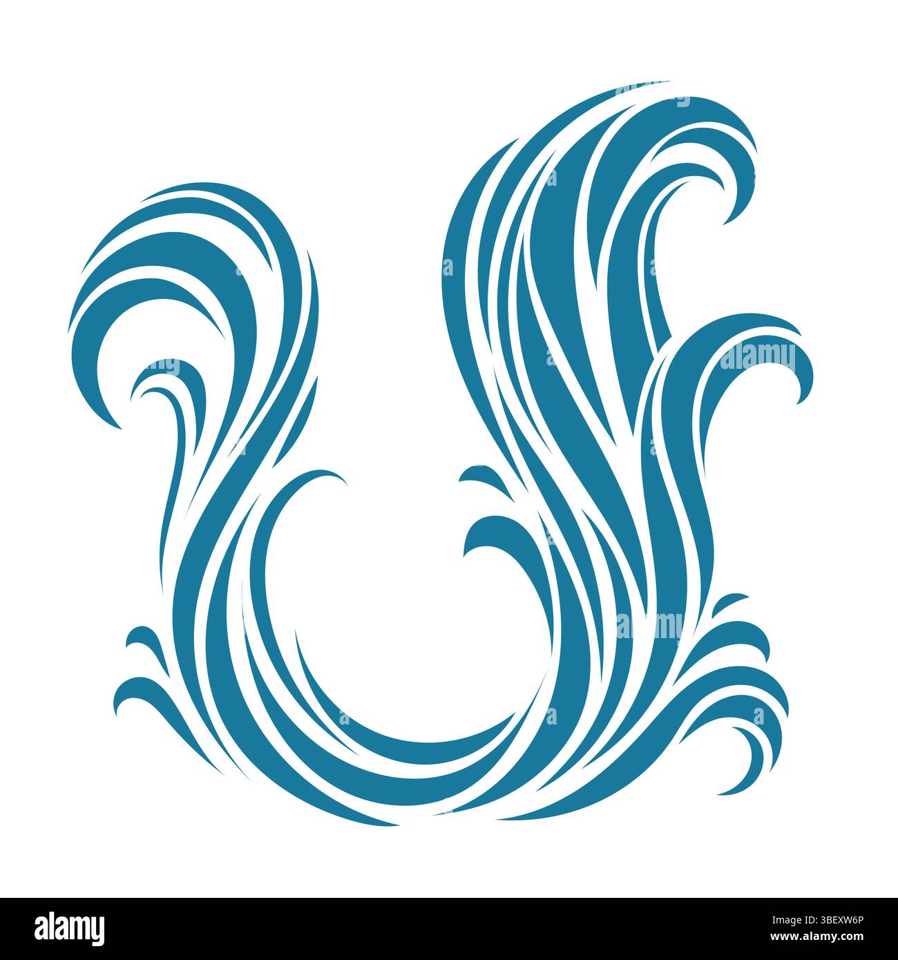 Symmetrical scroll Cut Out Stock Images & Pictures - Alamy