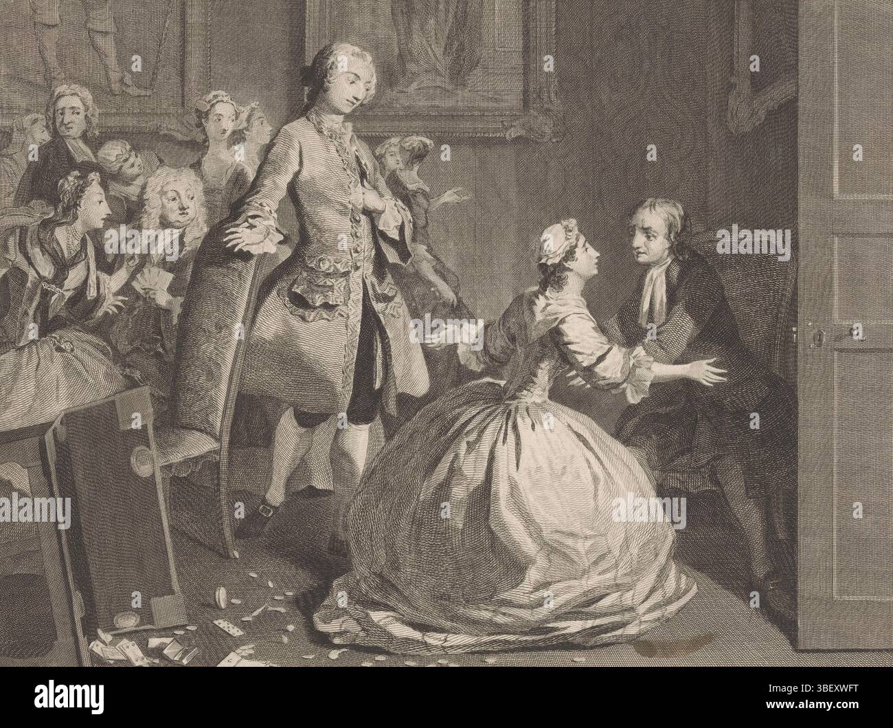 English 18th century playing cards hi-res stock photography and images ...