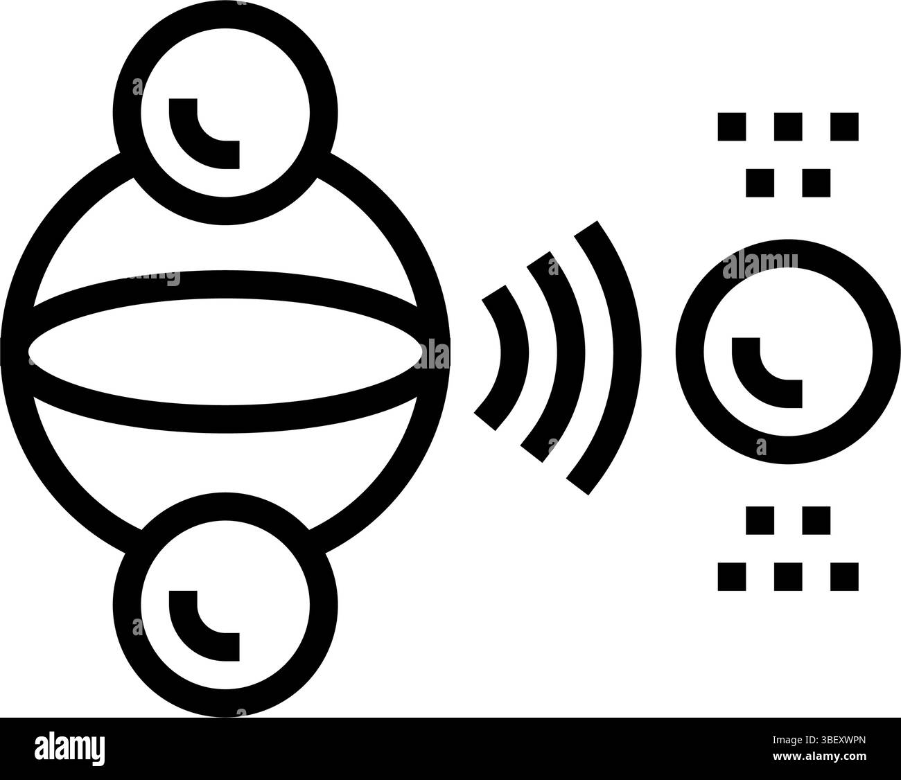 photonic qubit quantum computer line icon vector illustration Stock Vector Image & Art - Alamy