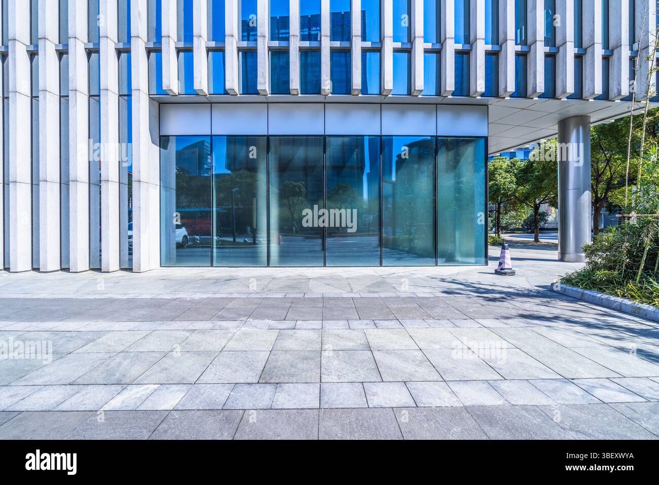 modern office buildings in midtown Stock Photo - Alamy