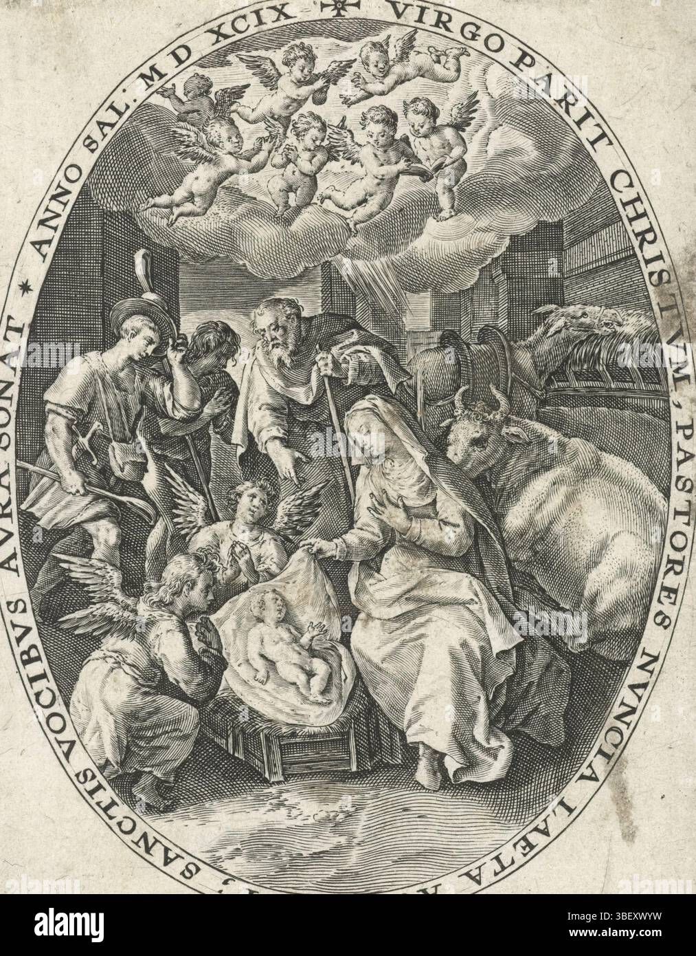 Passe, Crispino of the (I), Fox, Maerten de, Cologne, Passe, Life ...