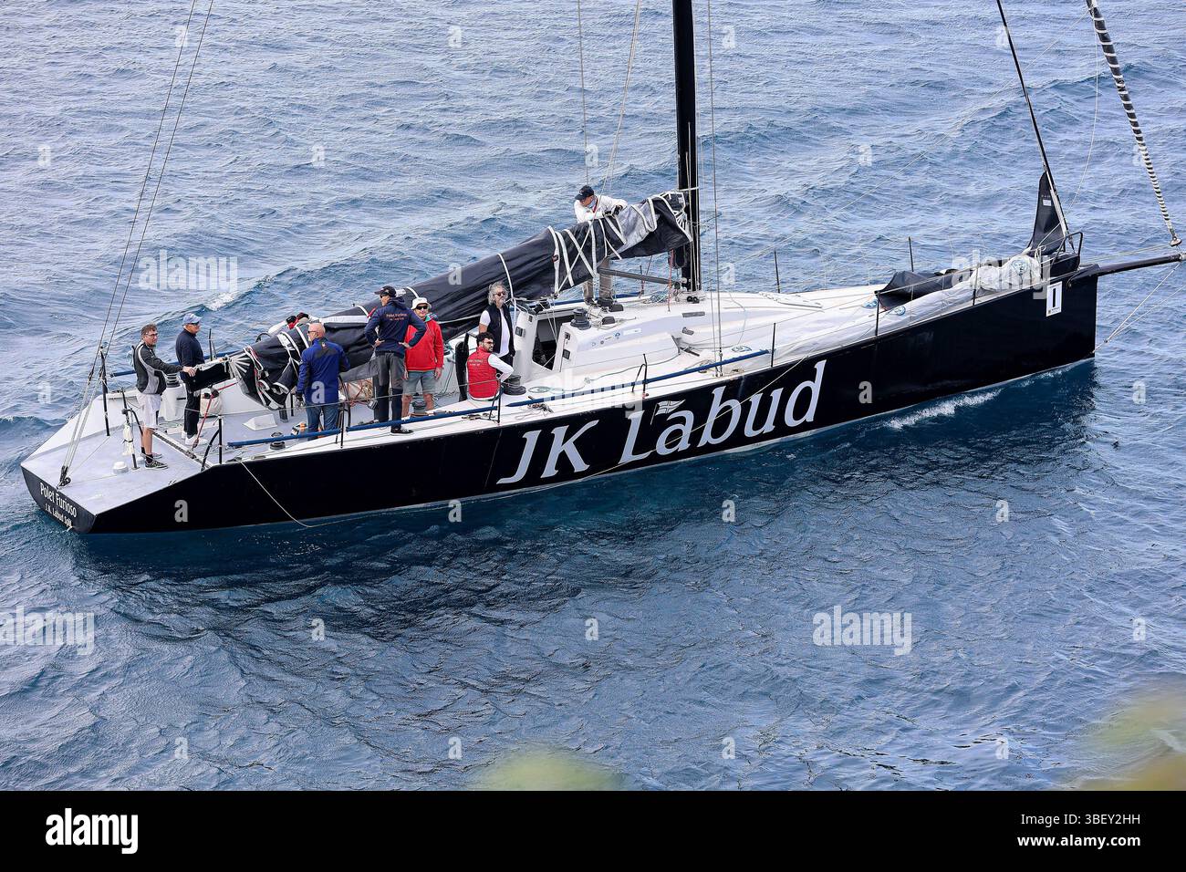 Split, Croatia. 30th May, 2025. Sailboats gather during the 34th Komiza ...