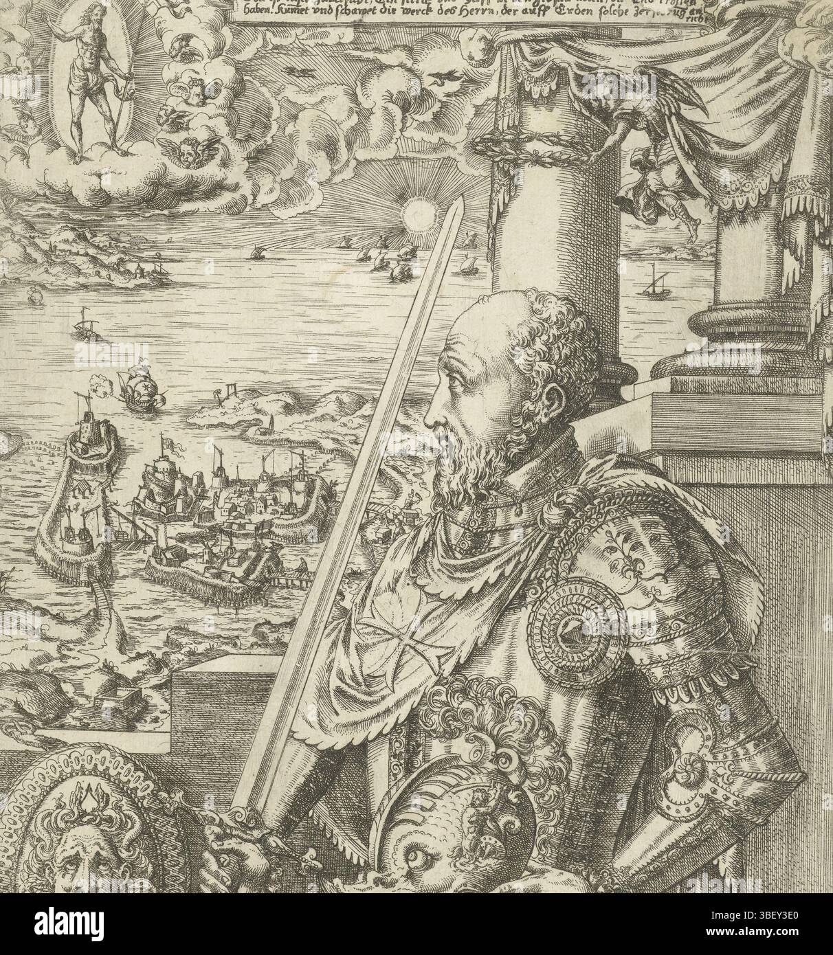 Zünd, Mathis, Germany, Zünd, Portrait of Jean Parisot de La Valette ...